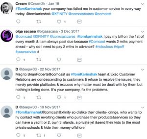 Is Tom Karinshak Making Comcast Customer Service Worse? – USA Herald