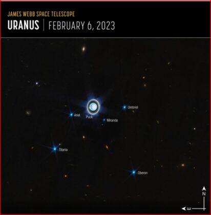 James Webb Space Telescope captures amazing details of Uranus - USA Herald