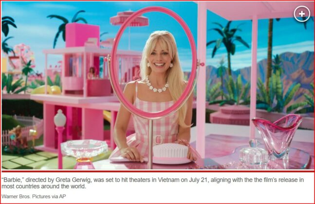 Barbie Movie Faces International Ban Over “nine-dash-line” Disputed Map ...