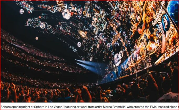 Tech Magic: The Sphere in Las Vegas Elevates the Concert Experience ...