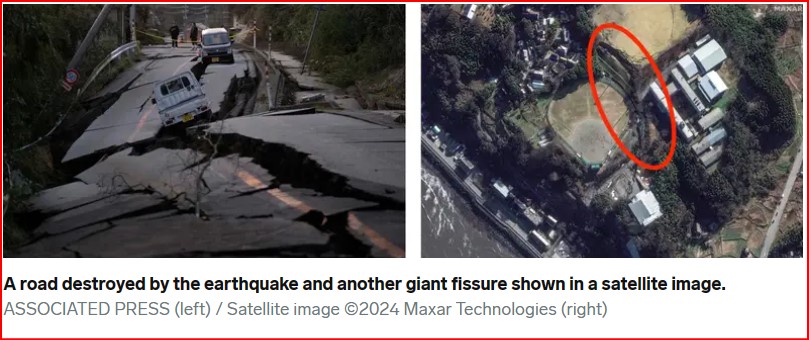 Powerful Japanese Earthquakes Hit Cities, Trigger Tsunami Warnings ...