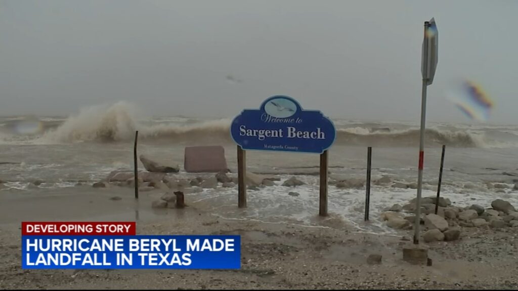 Category 1 Hurricane Beryl Hits Texas Coast: Power Outages, Port Closures, and Tragic Losses ...