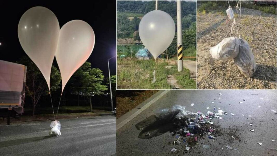 North Korea’s Trash-Carrying Balloons Escalate Psychological Warfare ...