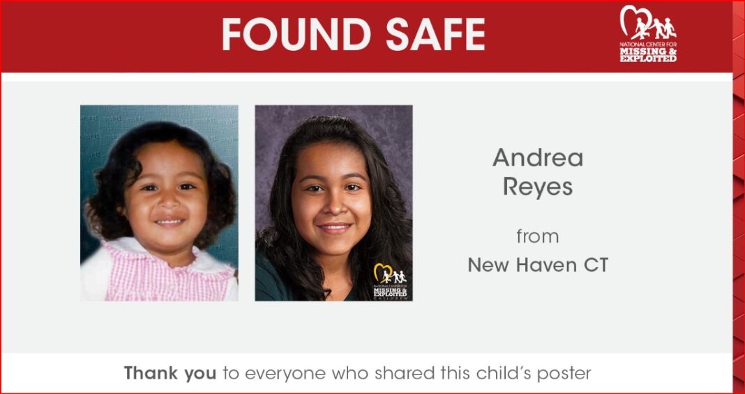 Andrea Reyes Found Alive After 25 Years: Missing Child Case - USA Herald