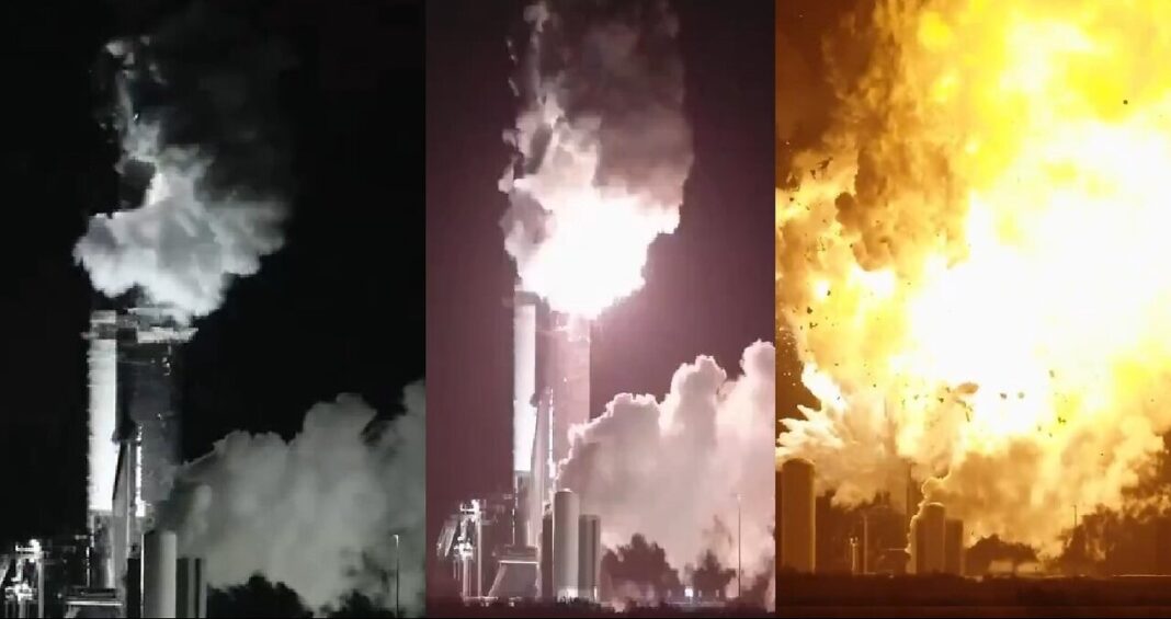 SpaceX Starship Explosion Shakes Texas Test Site and Delays Mars ...